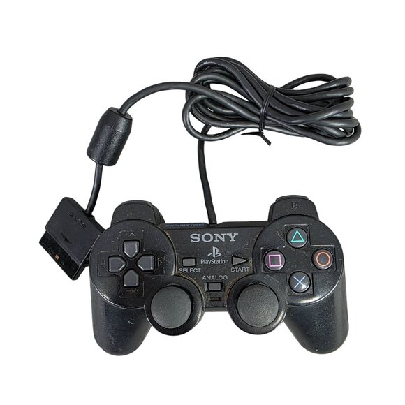 Sony | Other | Sony Playstation 2 Dualshock 2 Controller Black Wired ...